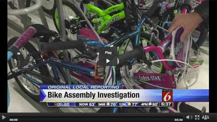 Big box store bought bikes fail basic safety checks