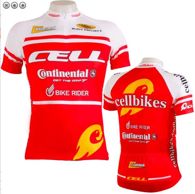 Cellbikes CELL Bikes Blaze Cycling Jersey 2012 - Specifications