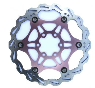 Clarks 160mm Pink Floating Style Disc Brake Rotor 2012