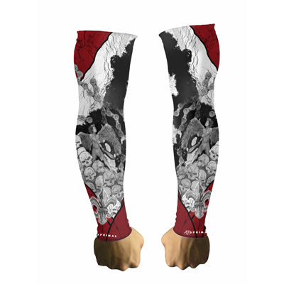 Primal Tattoo Red/Grey Arm Warmers 2012 - Specifications | Reviews