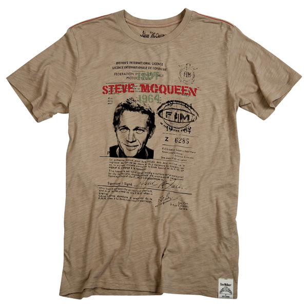 Troy Lee Designs Driver's License Tee Tan 2012 - Specifications