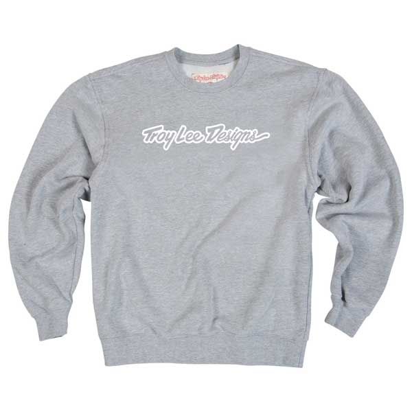 Troy Lee Designs Signature Crew Fleece Gray 2012 - Specifications