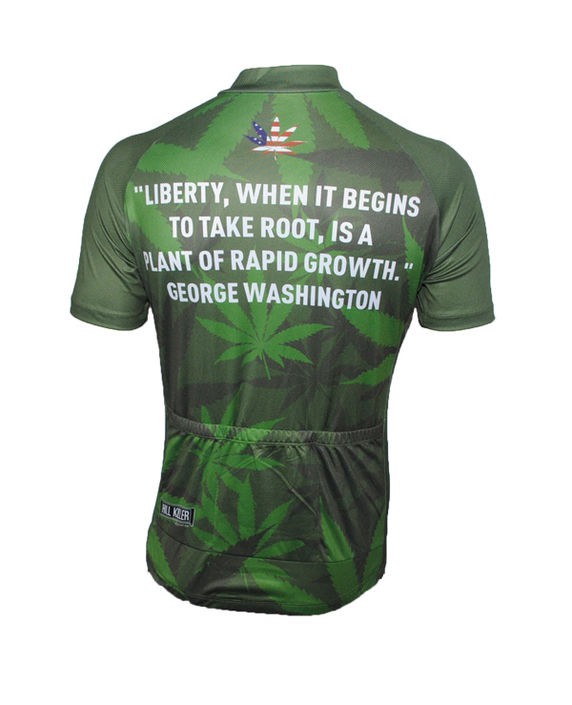 Hill Killer Apparel Land of the Free? Marijuana Cycling Jersey 2012