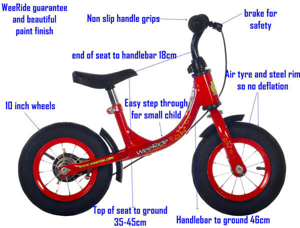 WeeRide Balance Bike 2014 - Specifications | Reviews | Shops